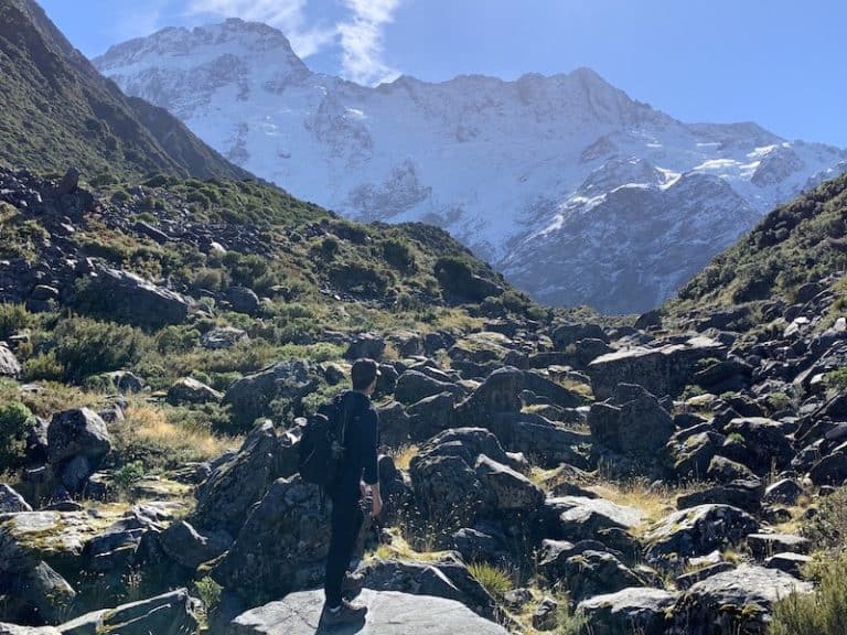 Hiking the Kea Point Track | Mount Cook National Park | New Zealand