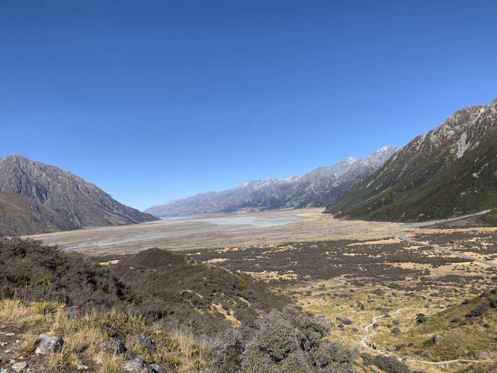 Blue Lakes and Tasman Glacier View Track & Tasman Lake Track