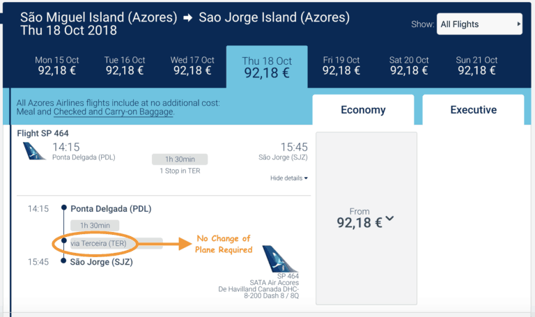 Flying in the Azores | Inter Island Flights | SATA Azores Airlines 2020