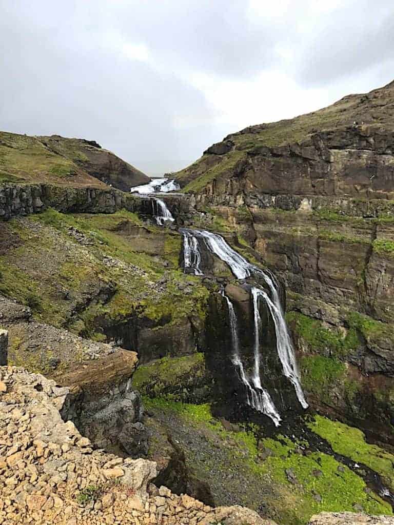 The Glymur Waterfall Hike of Iceland | Hiking Guide, Map, & Tips | TripTins