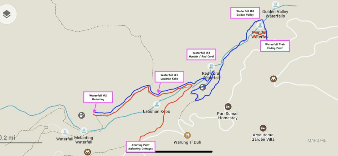 The Munduk Waterfall Trek | Kebo, Melanting, Red Coral, Golden Valley