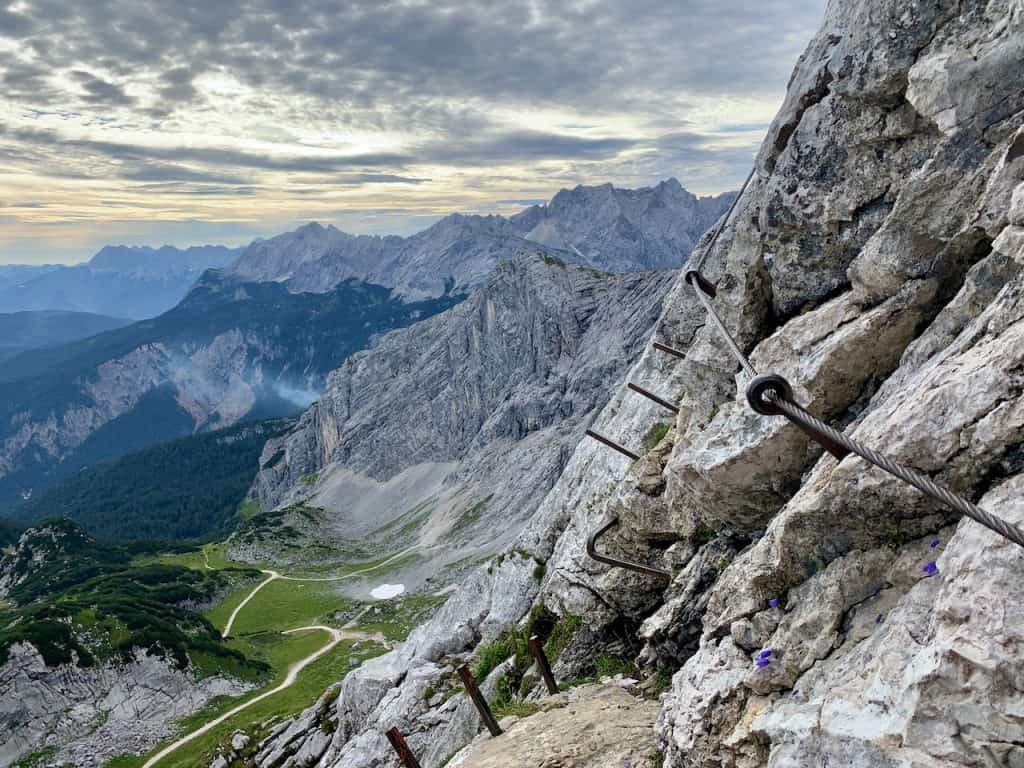 Climbing the Alpspitze Klettersteig | Via Ferrata Alpspitze Guide & Map