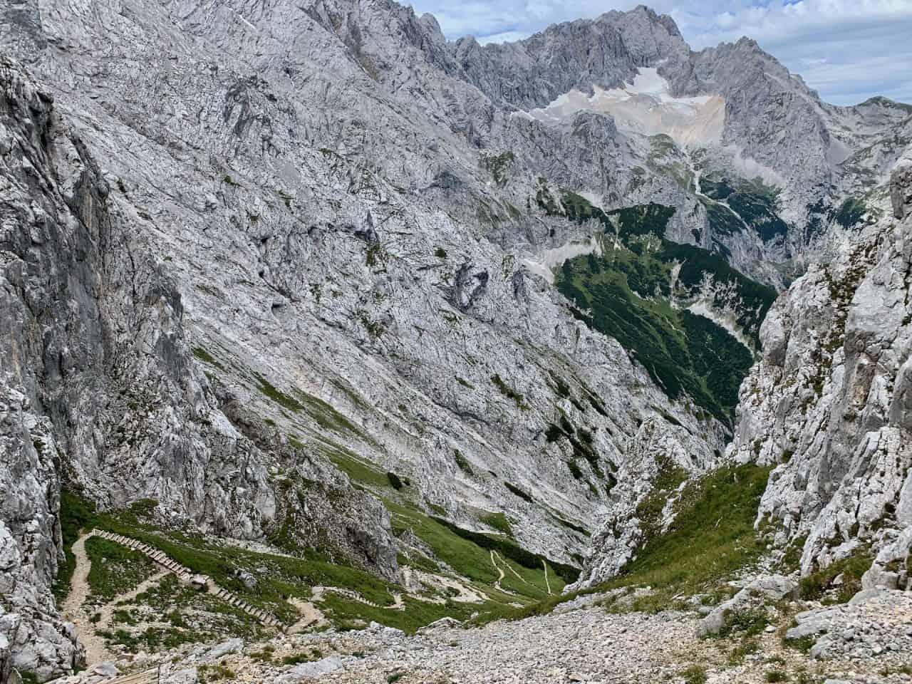 Alpspitze Hiking Guide | Osterfelderkopf - Rinderscharte – Höllentalklamm