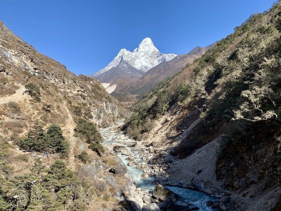 Tengboche to Dingboche Trekking | Distance, Elevation Profile, & Time