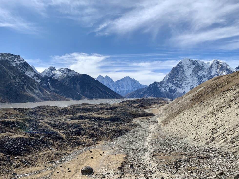 Gorak Shep to Pheriche Trek | EBC Day 9 | Distance, Elevation Gain, Time