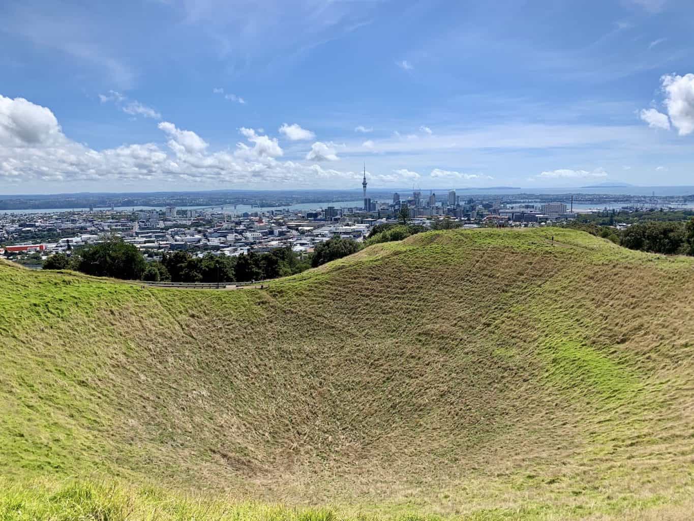 Visiting the Mount Eden Crater | Climbing Maungawhau Mt Eden Summit