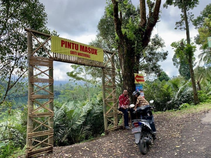 Visiting the Beautiful Coban Sriti Waterfall of Lumajang East Java