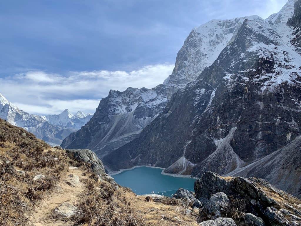 Gorak Shep to Lobuche to Dzongla Nepal | The Three Passes Trek