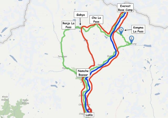 A Complete Gokyo Ri Trek Guide | Hiking Map, Difficulty, & More | TripTins