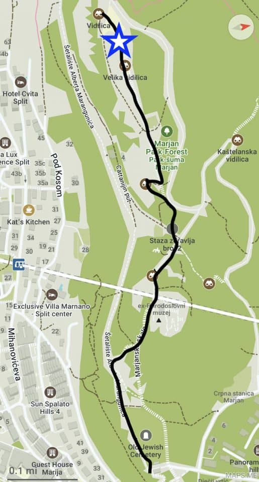 How to Visit the Marjan Hill Viewpoint of Split | Marjan Walking Trail