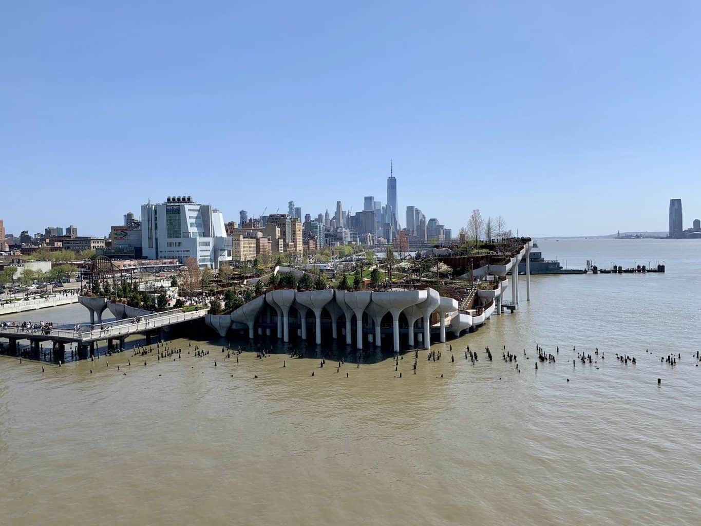 The Scenic Pier 57 Rooftop Park at Hudson River Park in NYC | TripTins