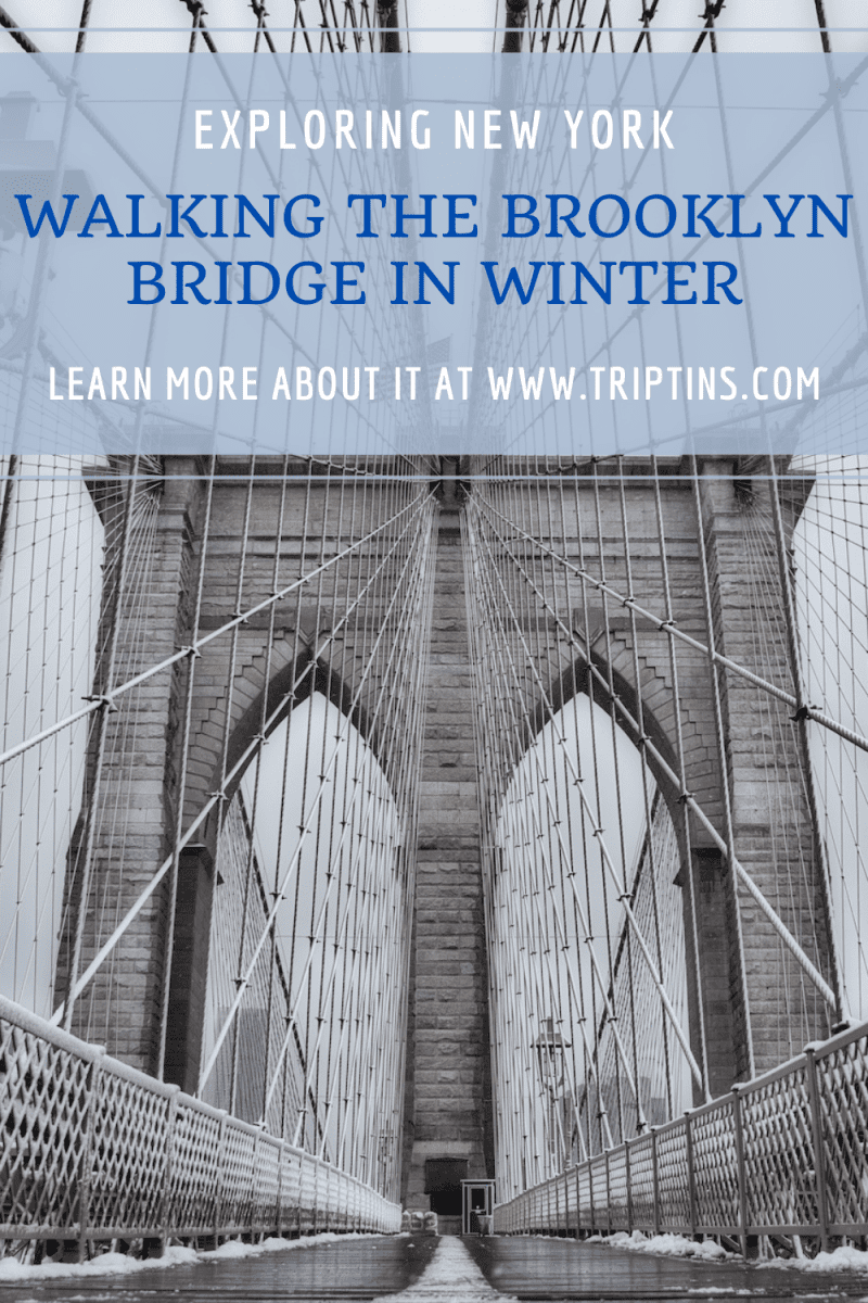 The Brooklyn Bridge in Winter | Brooklyn Bridge Snow Photos