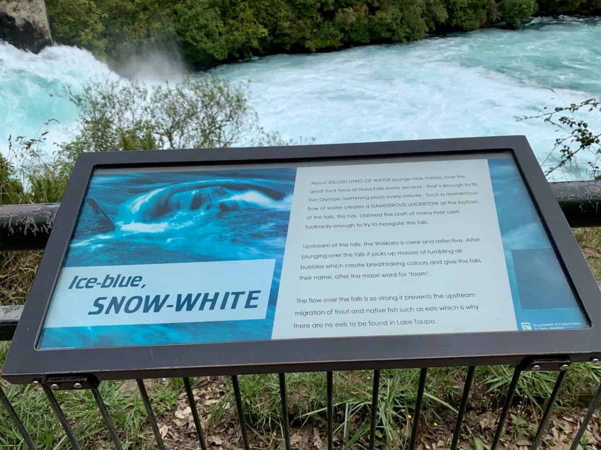 The Huka Falls Walk & Huka Falls Lookout of Taupo, NZ | TripTins