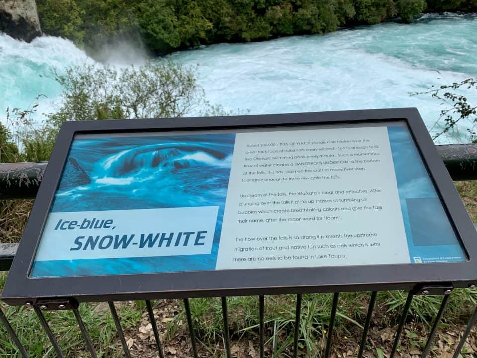 The Huka Falls Walk & Huka Falls Lookout of Taupo, NZ | TripTins