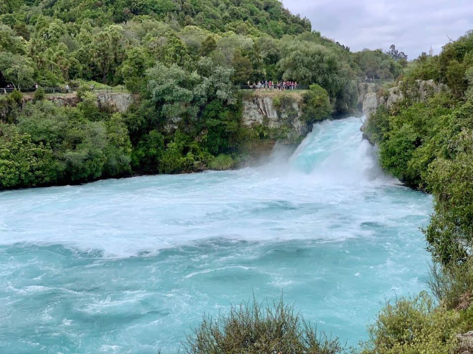 The Huka Falls Walk & Huka Falls Lookout of Taupo, NZ | TripTins