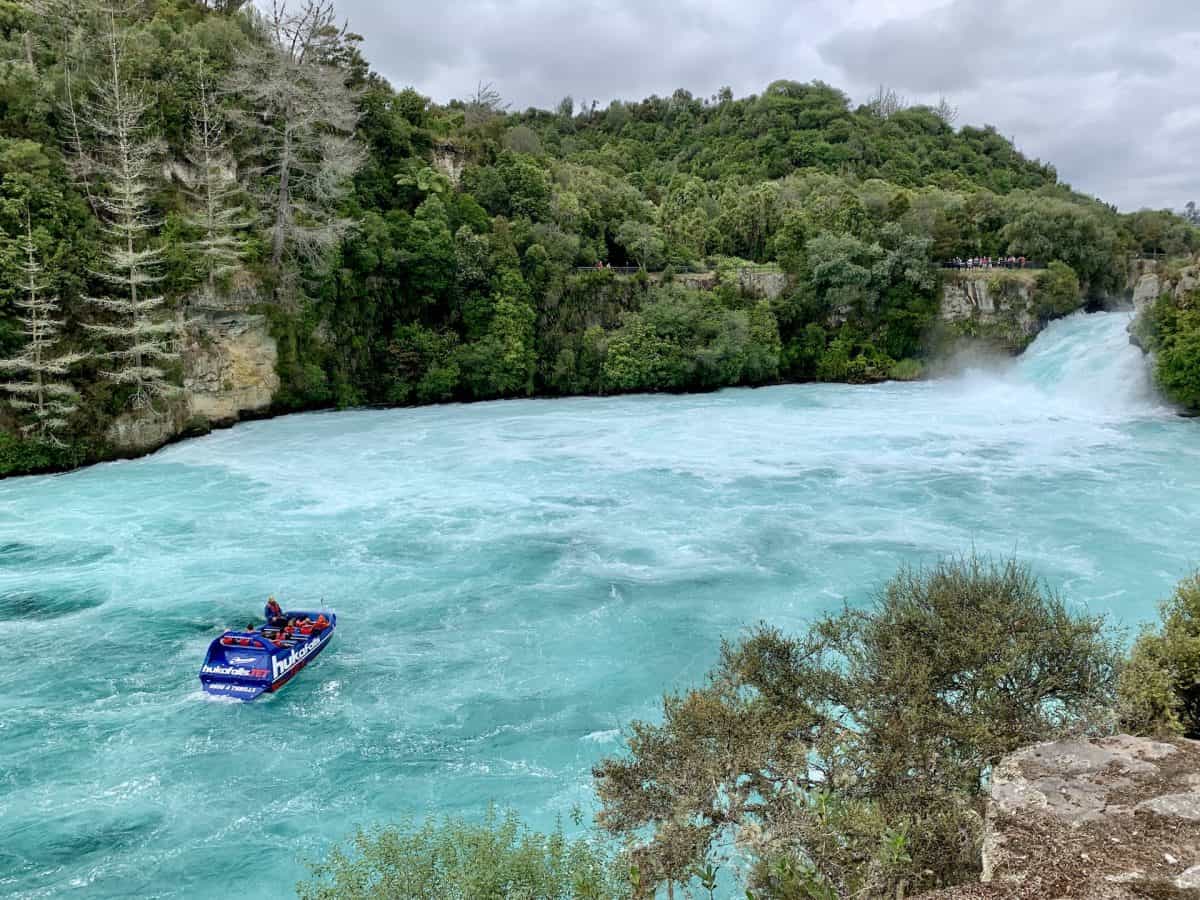 The Huka Falls Walk & Huka Falls Lookout of Taupo, NZ | TripTins