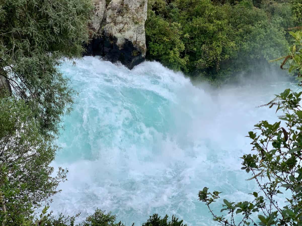 The Huka Falls Walk & Huka Falls Lookout of Taupo, NZ | TripTins