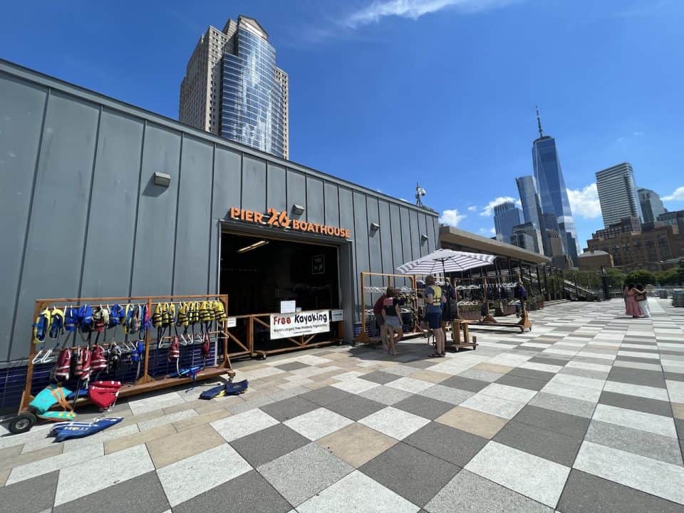 Pier 26 at Hudson River Park | Tide Deck, Kayaking, Views & More