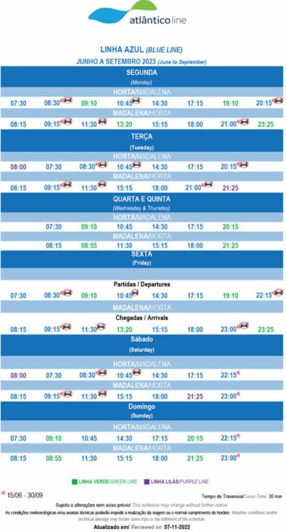 Inter Island Azores Ferry 2023 Update | Ferries in the Azores ...