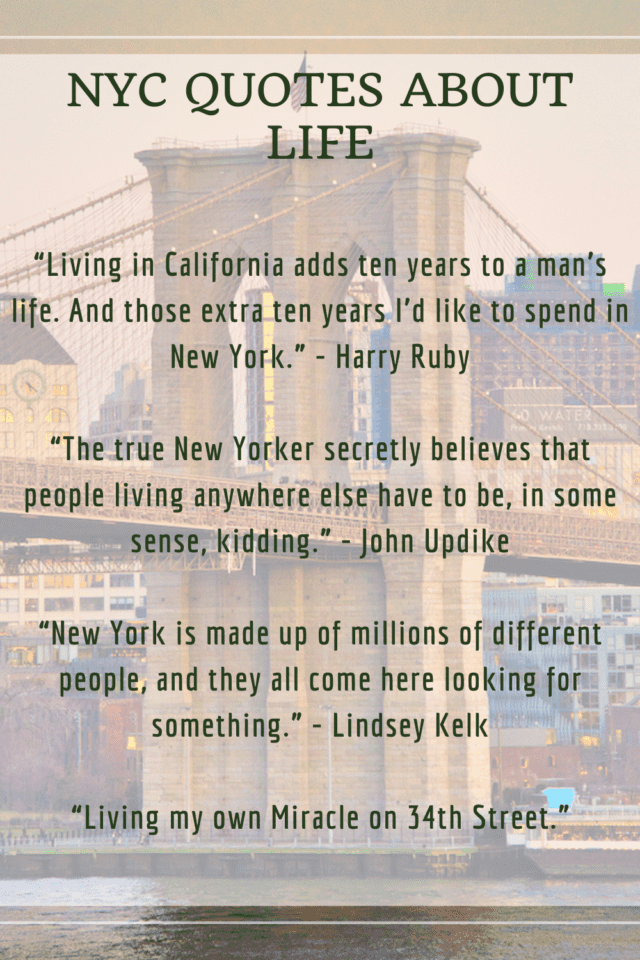 75+ New York Quotes & Captions (For Instagram & Inspiration)